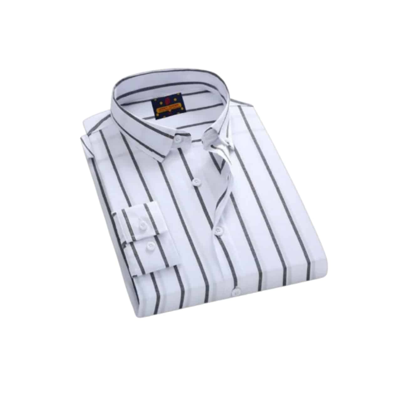 1 Pcs long sleeve Formal Check shirt for man – Latest Fashion